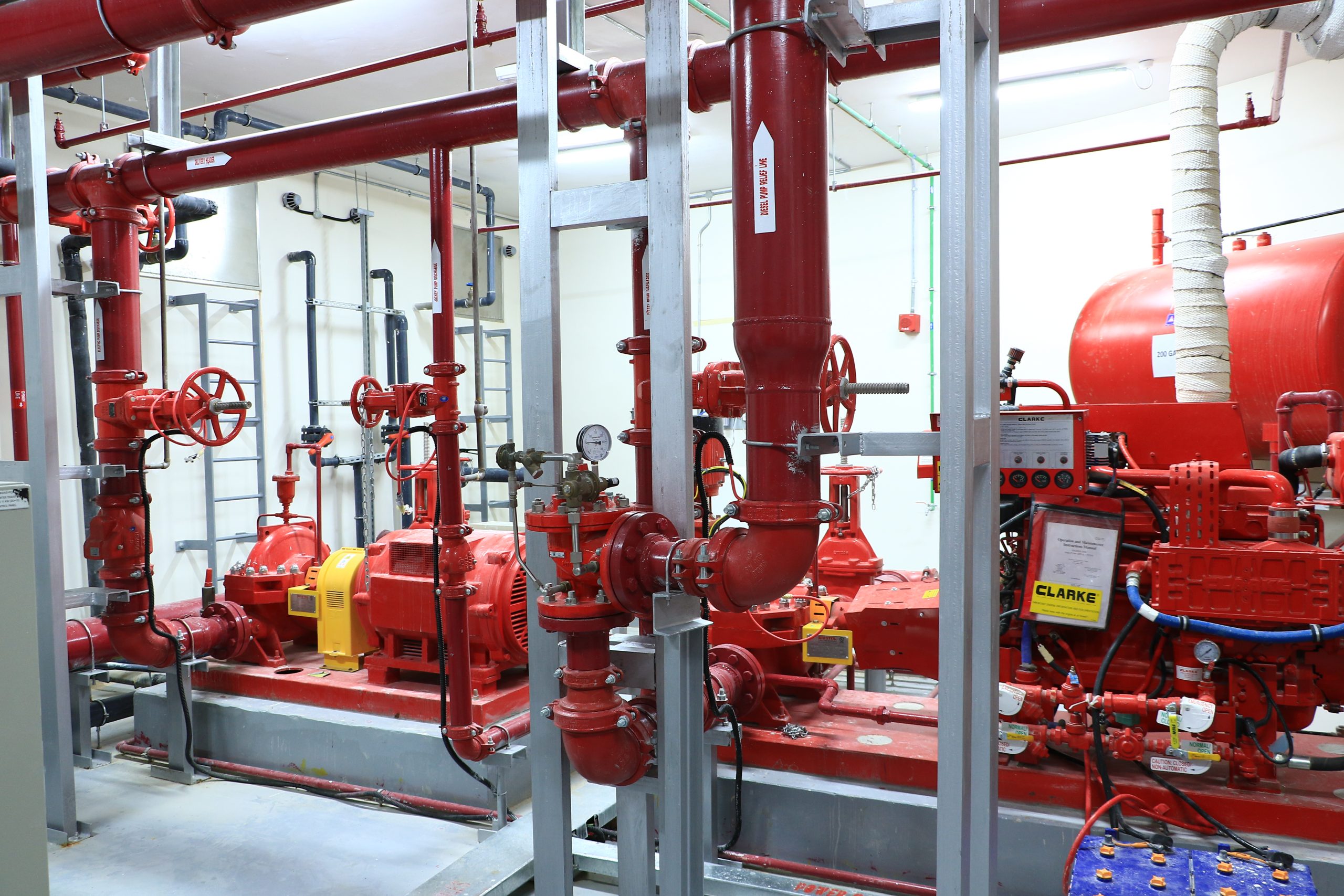 Pump Room – Heat & Power Electro Mechanical Works